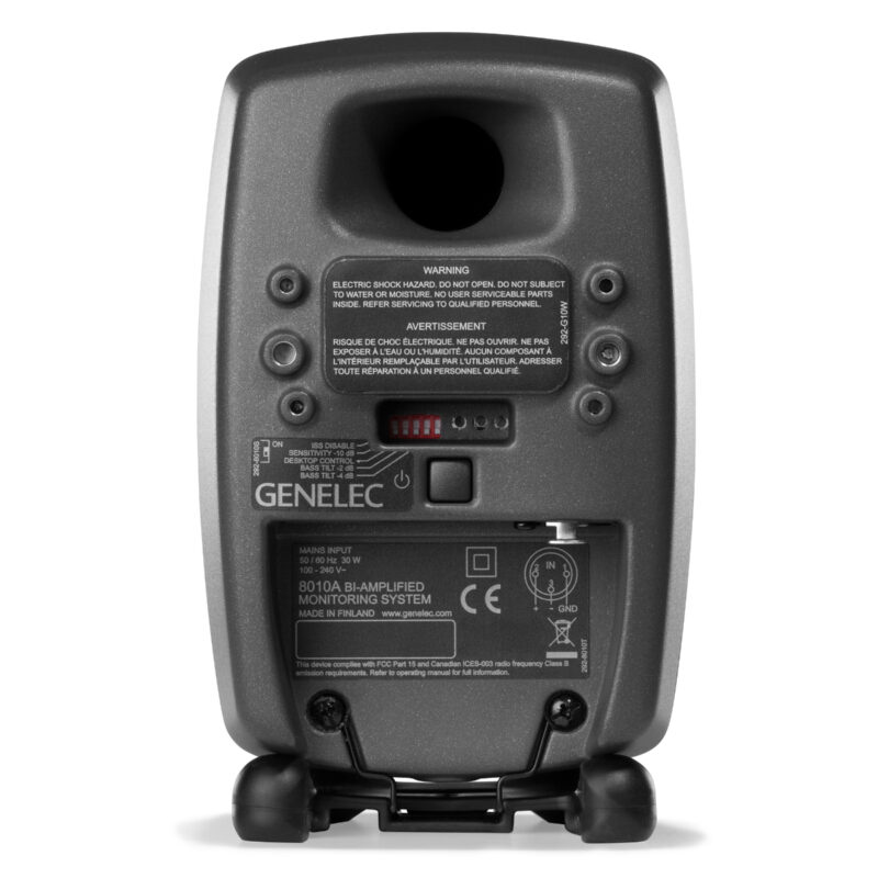 Genelec 8010A 3″ Woofer 50-Watt Powered Studio Monitor – Sonic Circus