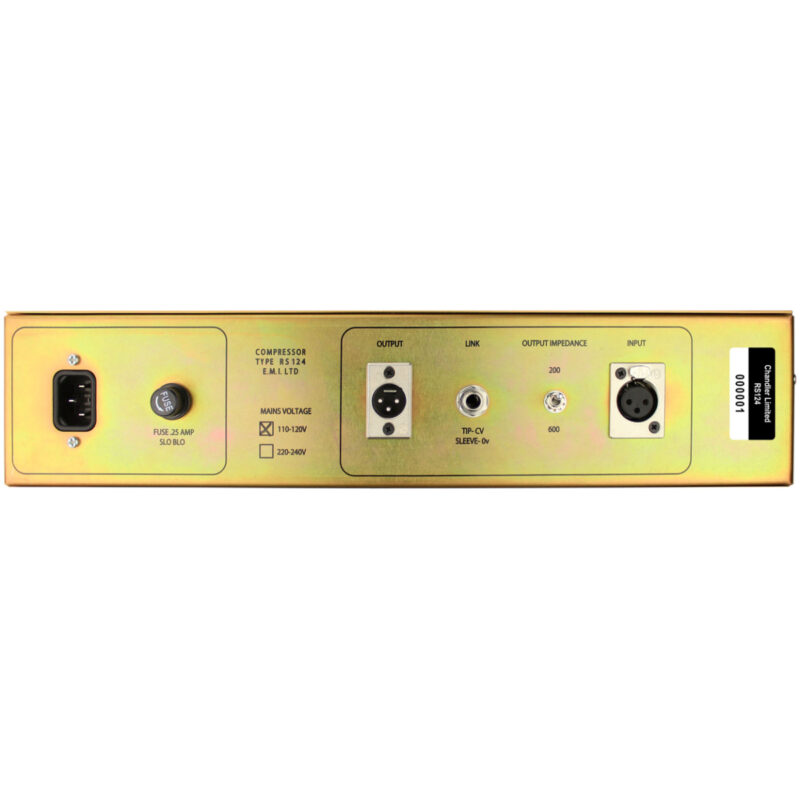 Chandler Limited RS124 Mastering Compressor w Stepped I/O Switches ...