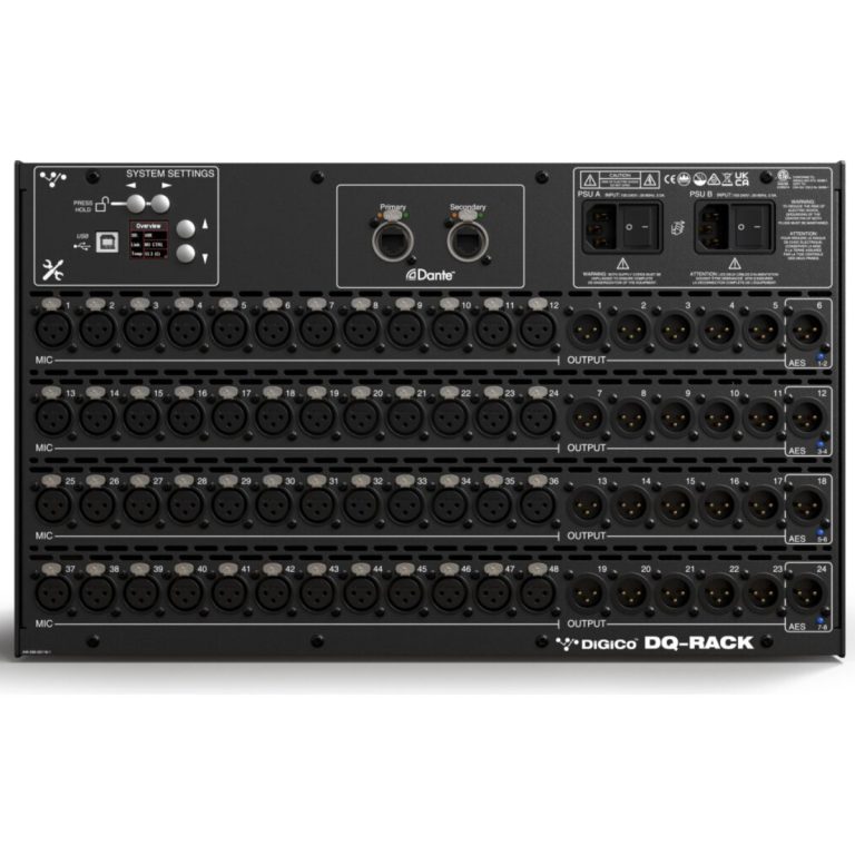 Digico DQ-Rack Dante Stage Box – Sonic Circus