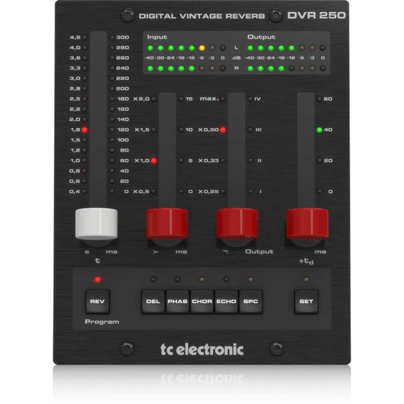 TC Electronic DVR250-DT Vintage Reverb Hardware Controller Plugin ...