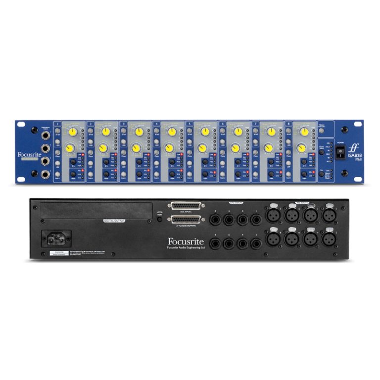 Focusrite ISA 828 MKII Eight-channel Mic Pre – Sonic Circus