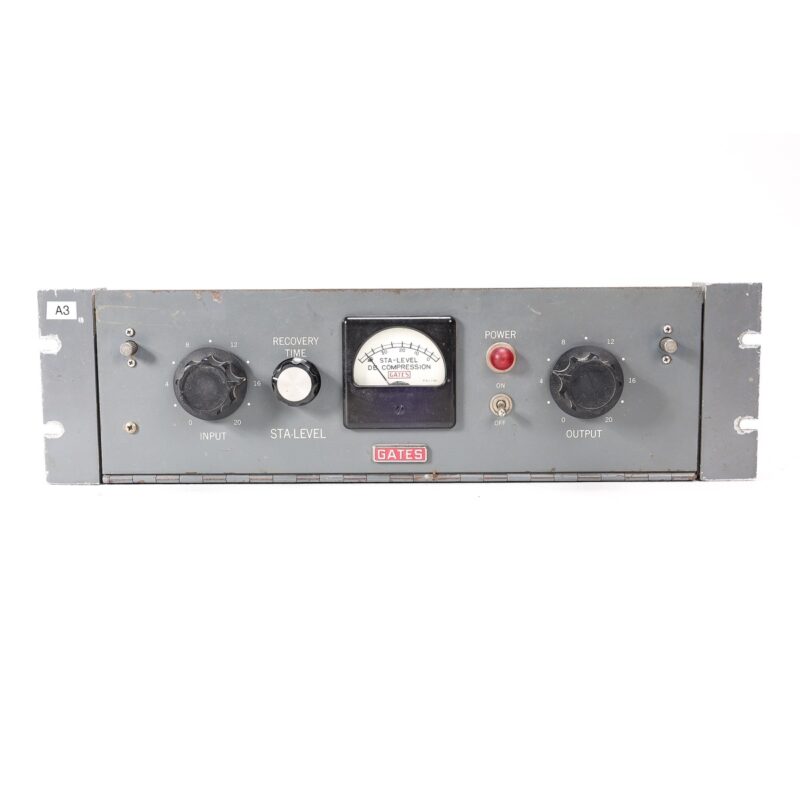 Gates Sta Level (Vintage) Vari-MU Tube Compressor 1950’s – Sonic Circus