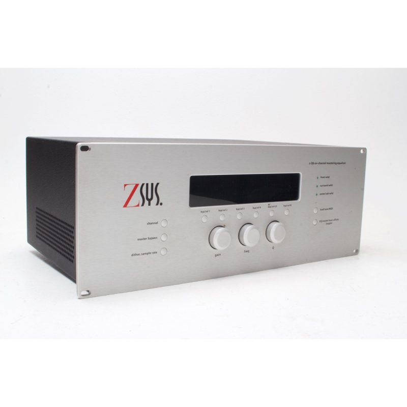 ZSYS z-Q6 6 channel digital parametric equalizer (Used) – Sonic Circus
