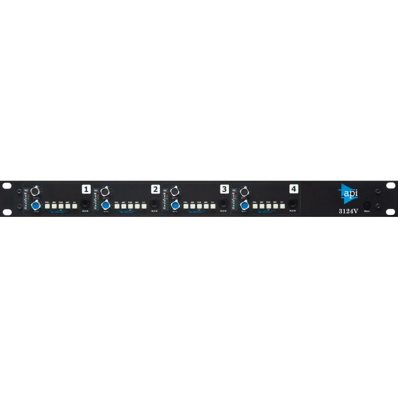 API 3124V Discrete 4-Channel Mic/Line Pre – Sonic Circus