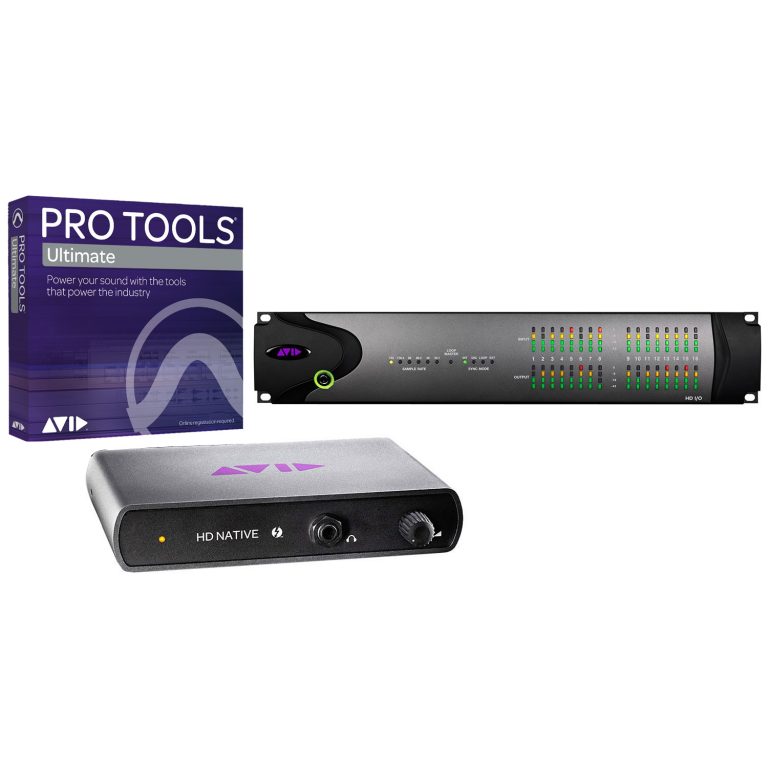 Avid HD Native Thunderbolt + HD I/O 16×16 Digital with Ultimate ...