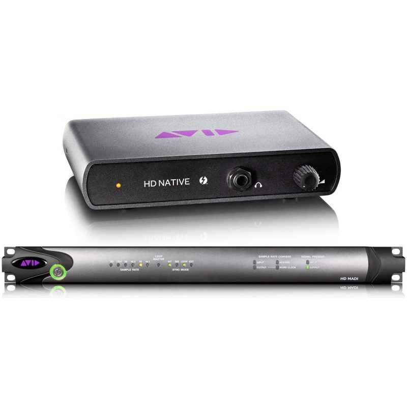 Avid HD Native Thunderbolt + HD I/O 16×16 Digital with Ultimate ...