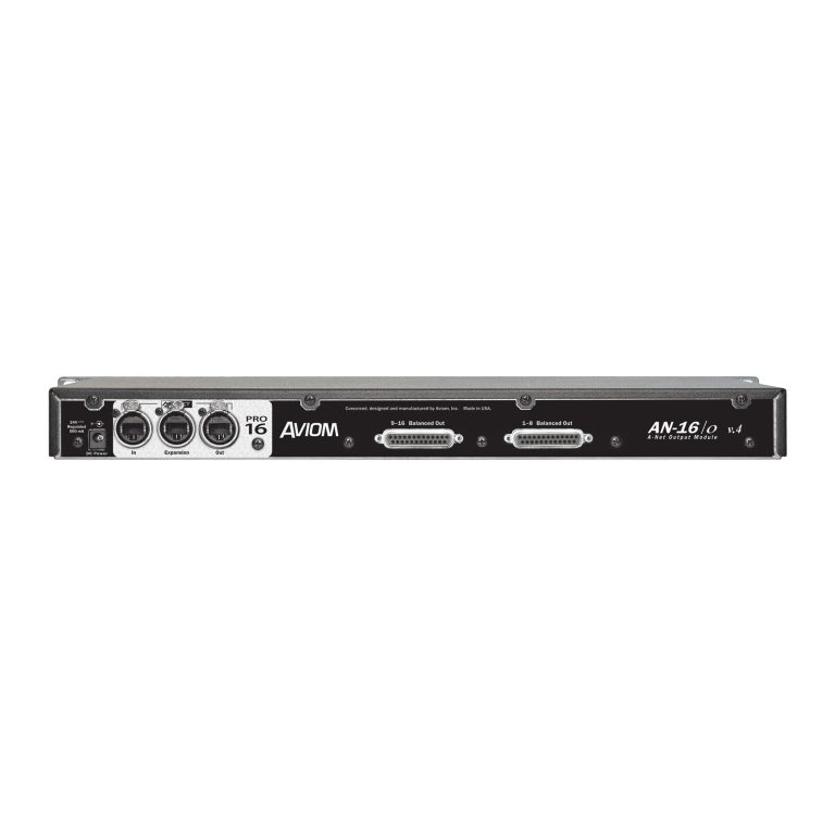 Aviom AN-16/o v.4 16-Channel Output Module – Sonic Circus