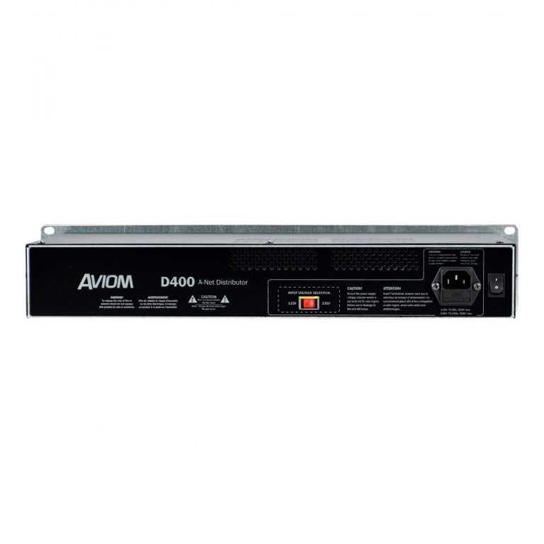 Aviom D400 A-Net Distributor Personal Mixer – Sonic Circus