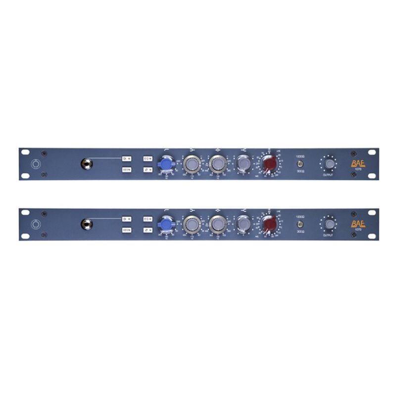 BAE 1084 Mic Pre/EQ Pair w/PSU (Blue) – Sonic Circus