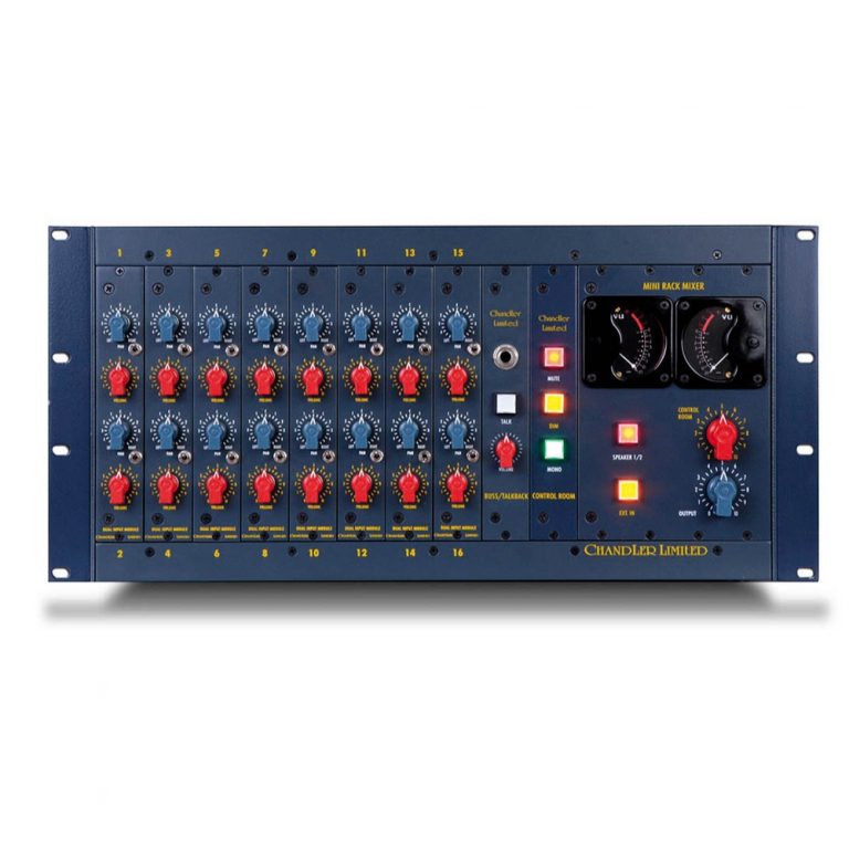 Chandler Limited Mini Rack Mixer – 16 Channels (Requires PSU-2) – Sonic ...