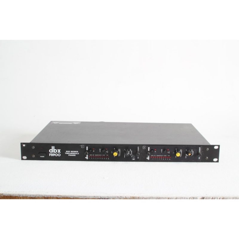 DBX FS900 Rack with 2 902 De-Essers (Vintage) – Sonic Circus