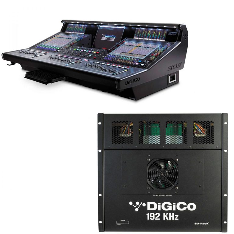 Digico SD5 Console – Live SD Rack Optic Package – Sonic Circus