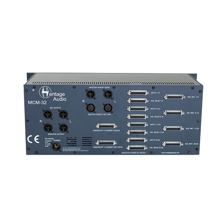 Heritage Audio MCM-32 Summing Mixer – Sonic Circus