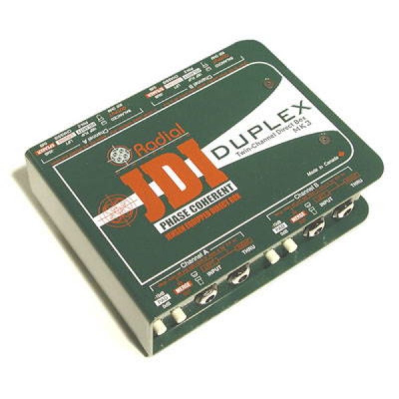 Radial JDI Duplex – Sonic Circus