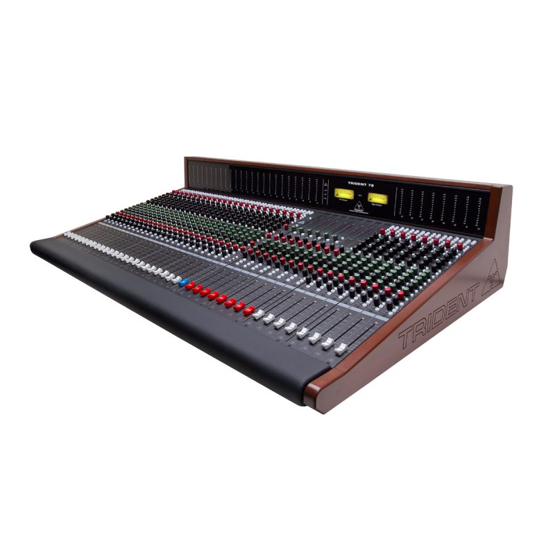 Trident Audio 78 Series Analog Mixing Console with Meter Bridge – Sonic ...