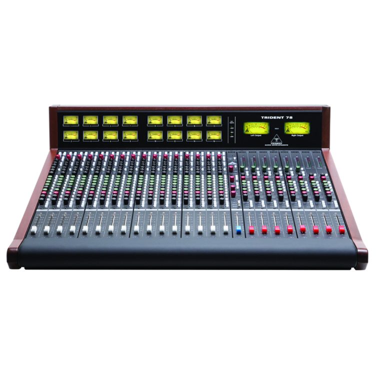 Trident Audio 78 Series Analog Mixing Console with Meter Bridge – Sonic ...